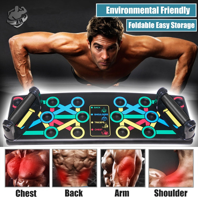 The Ultra Push™ 9 in 1 Push Up Board – The Super Flex™